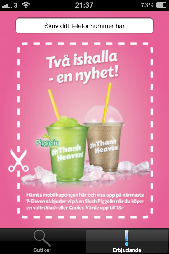 Slush gratis på 7-Eleven