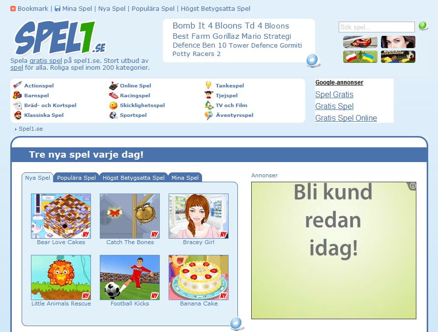 5000 gratis onlinespel