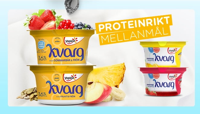Yoplait kvarg utan kostnad